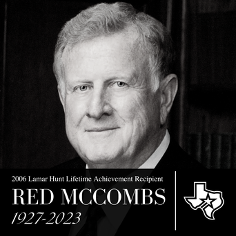 Billy Joe "Red" McCombs 1927-2023 - Texas Sports Hall of Fame